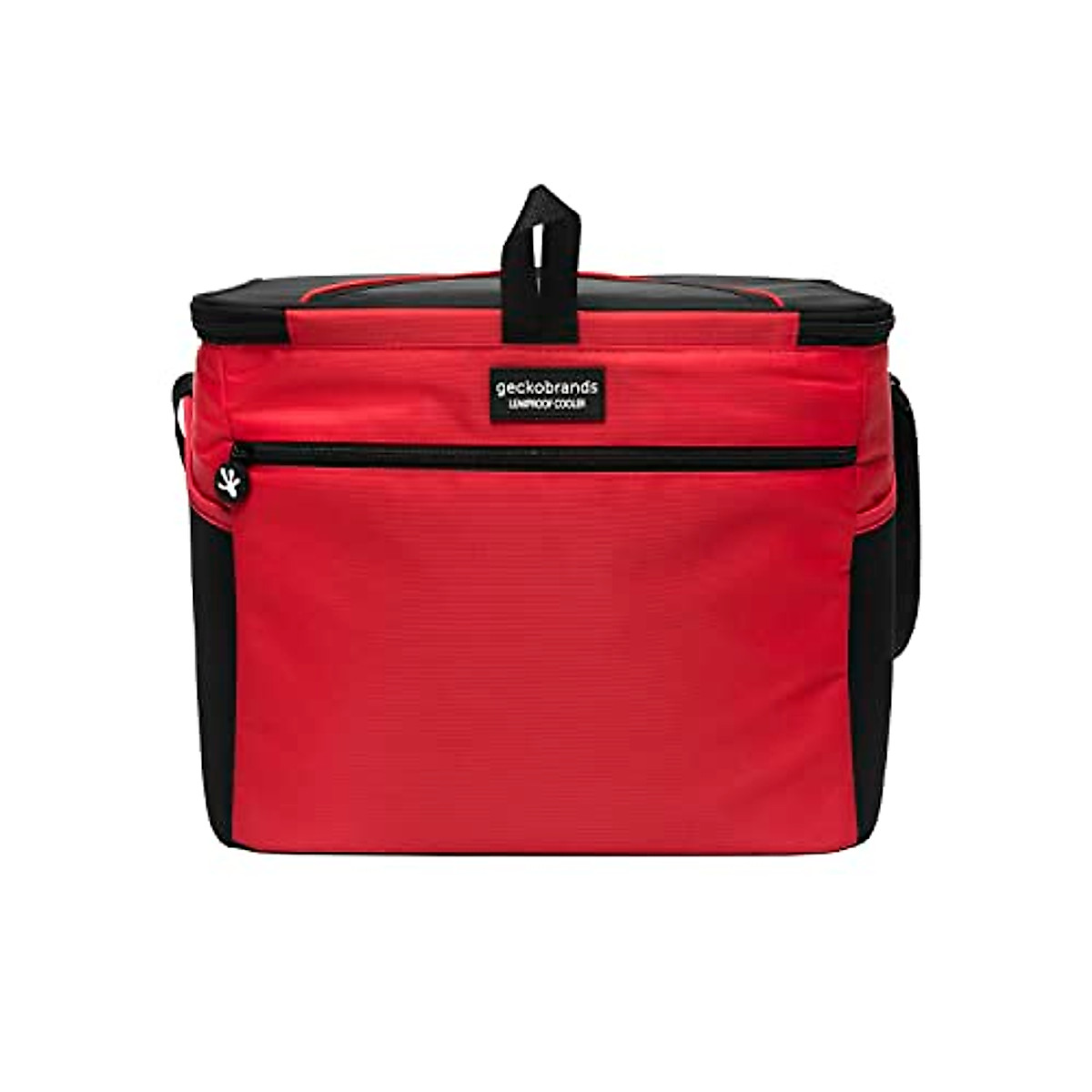 geckobrands Large Removable Hardliner Tote Cooler – Holds Up to 24 Cans or 15 Bottles, 5 Pockets/2 Neoprene, Easy Access Lid