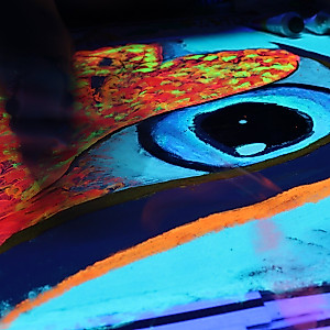 Glow in the Dark Powder, Natural Blue for Resin, Epoxy, Acrylics, Paint, Slime, Sealers - 50 Grams