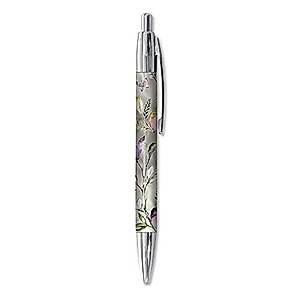 Punch Studio with Boxed Pen with Birds, Black (43824)