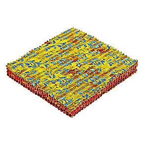 Soimoi Batik Print Precut 5-inch Cotton Fabric Quilting Squares Charm Pack DIY Patchwork Sewing Craft