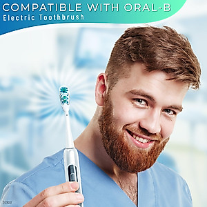 Electric Toothbrush Replacement Brush Heads - 4Pcs Travel Toothbrush Medium Adult Electric Toothbrush Head Replacements - Soft Bristles Spin Brush Heads Replacement Toothbrush Heads For 3733 4732 4734