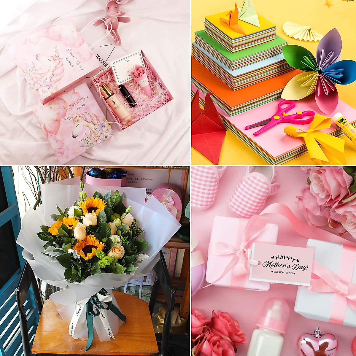 Colored Vellum Paper 8.5 x 11, Cridoz 9 Colors Transparent Clear Vellum Paper Translucent Tracing Paper Printable Vellum Drafting Sheets for Printing Drawing Ink Jet Laser Printer