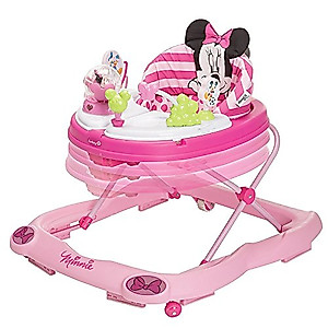 Disney Minnie Mouse Glitter Music and Lights Walker, Pink