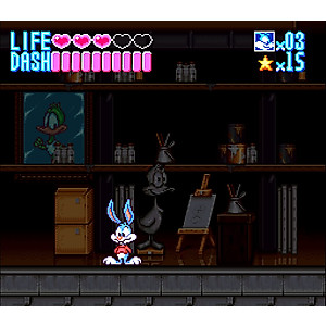 Tiny Toon Adventures: Buster Busts Loose! - Reproduction Video Game Cartridge