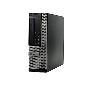 Dell Optiplex 7020 SFF High Performance Desktop Computer - Intel Core i7 4th Gen 3.4 GHz, 16GB DDR3 SDRAM, 1TB SSD, DVD-ROM Drive, Keyboard, Mouse, WiFi, Windows 10 Home(Renewed)