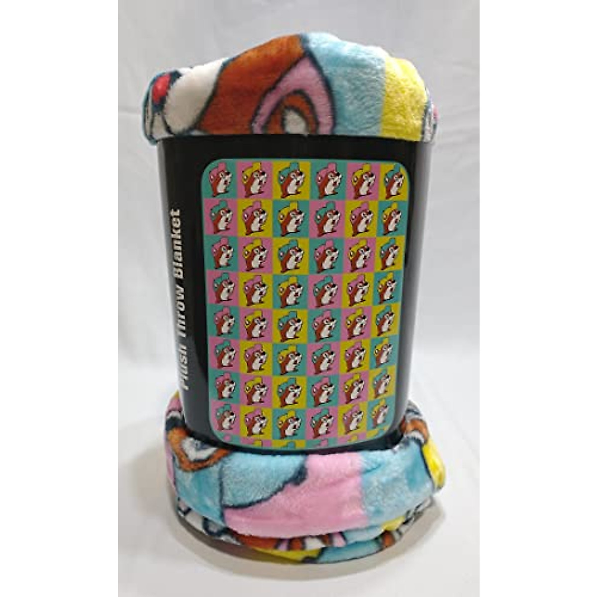 Bucee's Logo Blanket Multi-Pastel