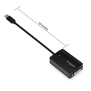 gofanco USB 3.0 to DVI Video Graphics Adapter for Multiple Monitors - Up to 2048x1152 for Windows and macOS, DisplayLink Chip, Includes DVI-to-VGA Adapter for VGA Monitor, USB DVI (USB3DVI)