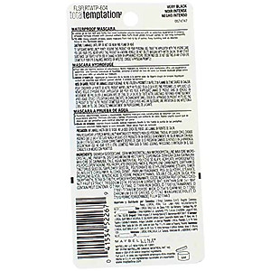 Maybelline Total Temptation Waterproof Very Black 800 .3 Fl