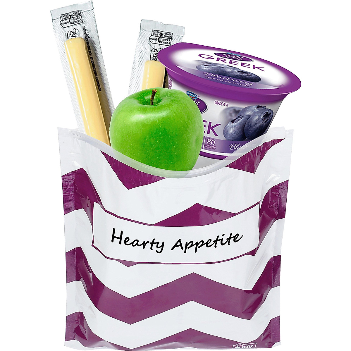 Jay Bags Sandwich Reusable Insulated Food Bag, Multicolor - (2 Count)