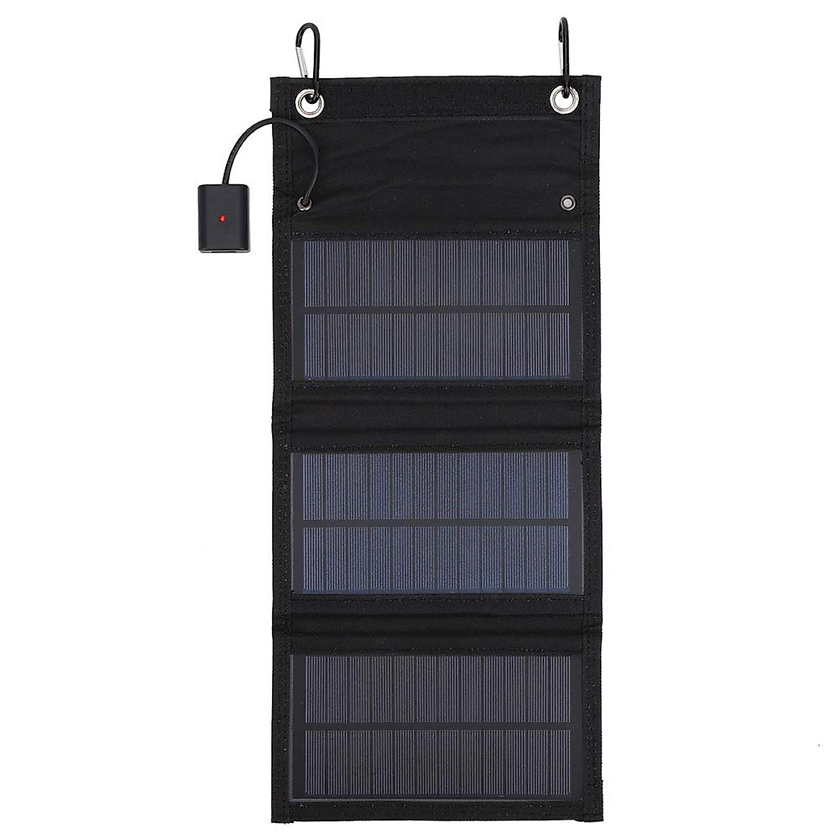 15W Portable Solar Panel, Foldable Pack Solar Charger, Waterproof Solar Powered Charging Panels Boards for Cameras/Laptops/Car Batteries/Solar Street Lights/Outdoor Activities
