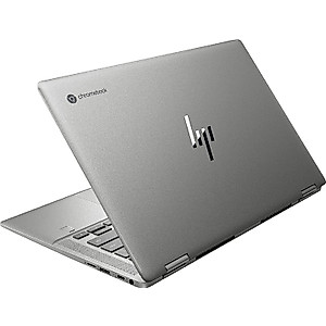 HP X360 2 in 1 Laptop 14" Touch-Screen FHD IPS Chromebook, Intel Core i3-1115G4 (Beats i5-1031G1), 8GB RAM, 128GB NVMe SSD, Backlit KB, Fingerprint Reader, Metal Body + TiTac Card (64GB)