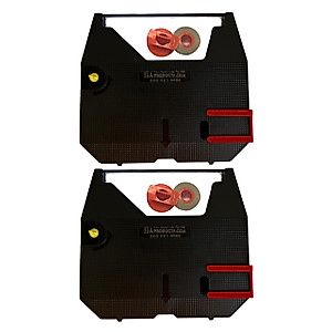 FJA Products Compatible Typewriter Ribbons & Correction Tape Spools for Brother AX10, AX15, SX4000, GX6750 Typewriters. Includes 2 Black Typewriter Cassettes and 2 Lift Off Correction Spools