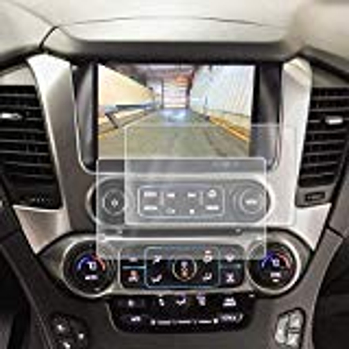 Red Hound Auto 2 Touch Display Protectors 2015-2018 Compatible with Chevrolet Suburban and Tahoe MyLink Screen Saver 2pc Custom Fit Invisible High Clarity Minimizes Fingerprinting 8 Inch