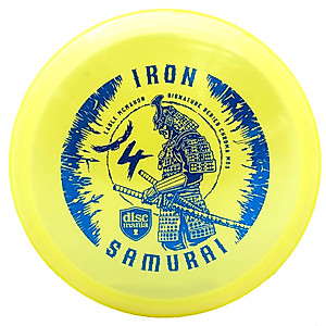 Discmania Signature Series - Eagle McMahon Iron Samurai 4 Chroma C-Line MD3 – Do It All Mid-Range Disc Golf Mid-Range Driver (177-180g)