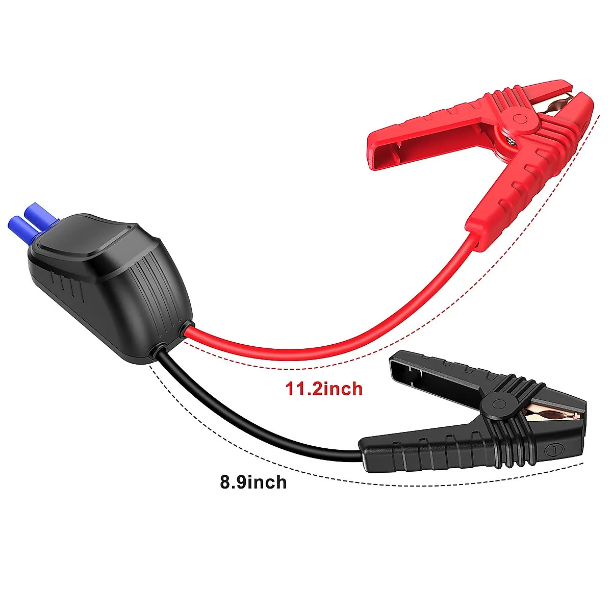 HOMPOW Portable Smart Jump Starter Clamps Intelligent Automotive Emergency Clamp Cables Replacement, Suitable for G58 12V Portable Car Jump Starter