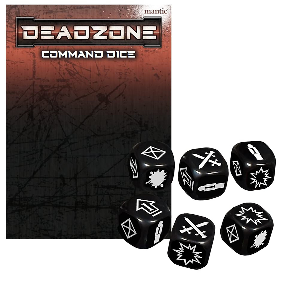 Mantic Deadzone Command Dice Pack