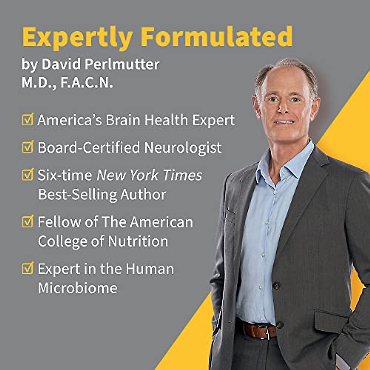 Garden of Life Dr Formulated Once Daily 3-in-1 Complete Probiotics, Prebiotics & Postbiotics Supplement for Women and Men’s Digestive & Immune Health – Extra Strength, 100 Billion CFU, 30 Day Supply