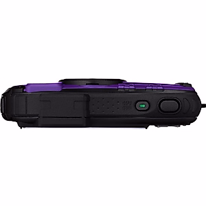 Pentax Optio WG-1 Adventure Series 14 MP Waterproof Digital Camera with 5x Wide-Angle Optical Zoom (Purple)