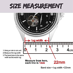 BISONSTRAP Texture Leather Watch Straps for Women and Men, Watch Replacement Bands with Quick Release, 20mm, Dark Blue, Silver Buckle