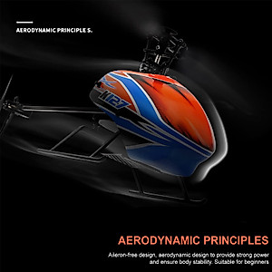 GoolRC RC Helicopter, WLtoys XK K127 Remote Control Helicopter, 4 Channel RC Aircraft with 6-Axis Gyro, Altitude Hold, One Key Take Off/Landing, Easy to Fly for Kids and Beginners, Include 3 Batteries
