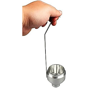 VTSYIQI Din Viscosity Cup Paint DIN Cup 6mm Paint DIN Immersion Flow Viscosity Cup with Mouth Hole Inner Diameter Φ6±0.02mm DIN 53211 Standard for Paints Inks Lacquers Test