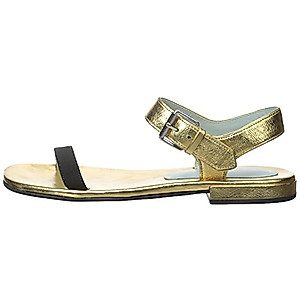 Marc Jacobs Women's Elizabeth Dress Sandal, Gold, 36.5 EU/6.5 M US