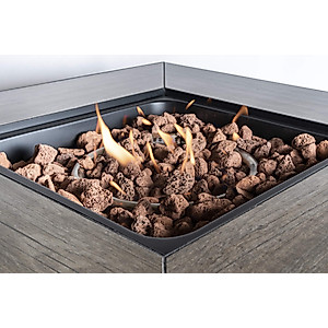 Natural Lava Rocks for Fire Pit | Lava Rocks for Gas Grills Charbroilers | Reduces Flare Ups | Even Heat Distribution | by The FryOilSaver Co, | 7 Lb. Bag of Fire Pit Lava Rocks | 1 Pack