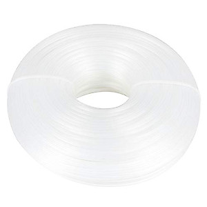 Trimmer Line, 0.09Inch Round‑Shaped White Nylon Trimmer Line String Rope Garden Lawn Mower Accessory