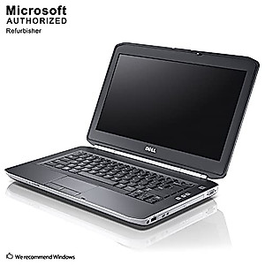 Dell Latitude E5420 Laptop, HDMI, Intel Core i3 2.1GHz, 4GB DDR3, 160GB SATA HDD, DVDRW, Windows 10 Home 64bit w/ Restore Partition (Renewed)
