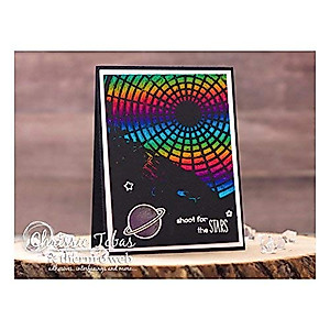 iCraft Deco Foil, 5 Transfer Sheets, 6" x 12", Rainbow