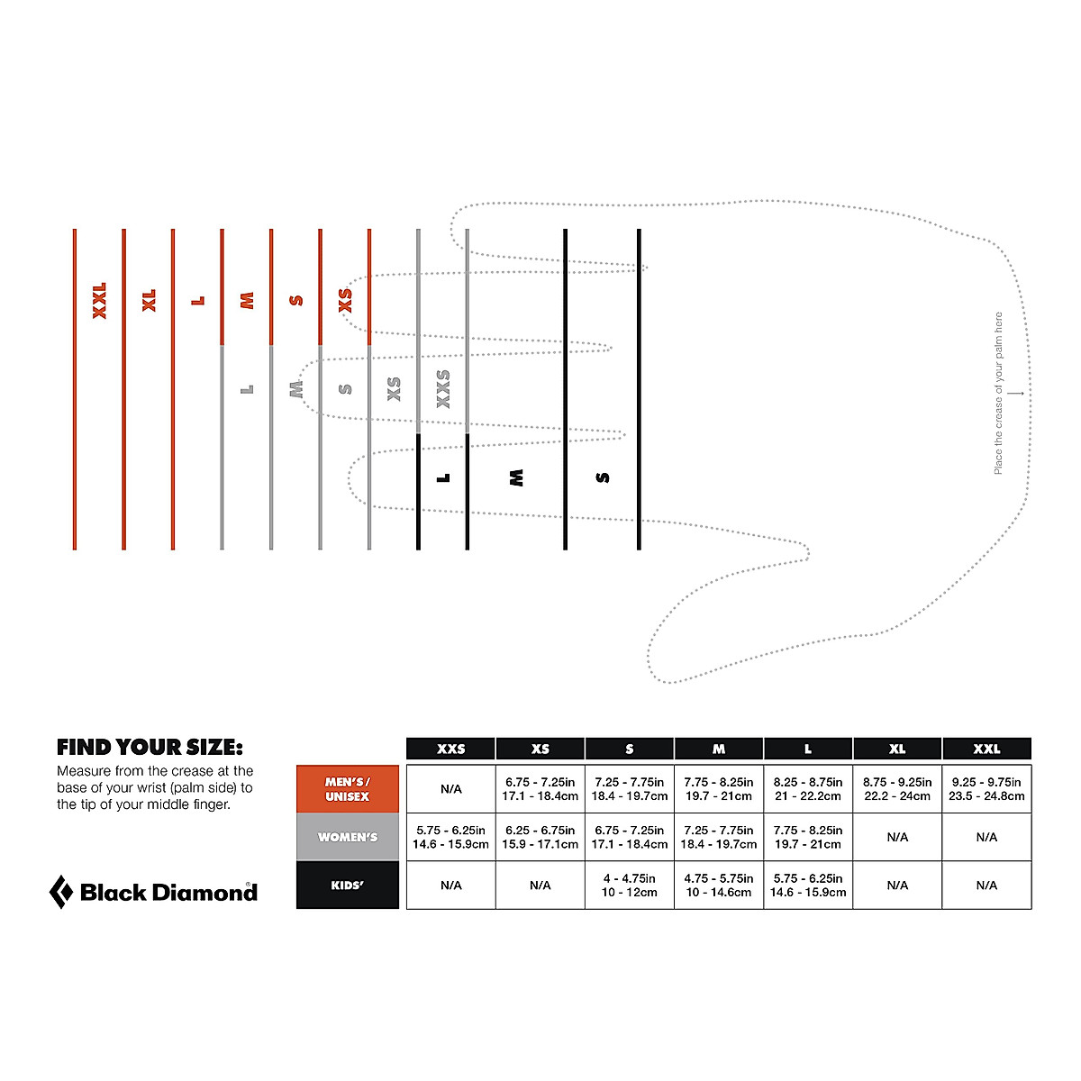 BLACK DIAMOND Equipment Crag Gloves - Women's - Raging Sea - Large