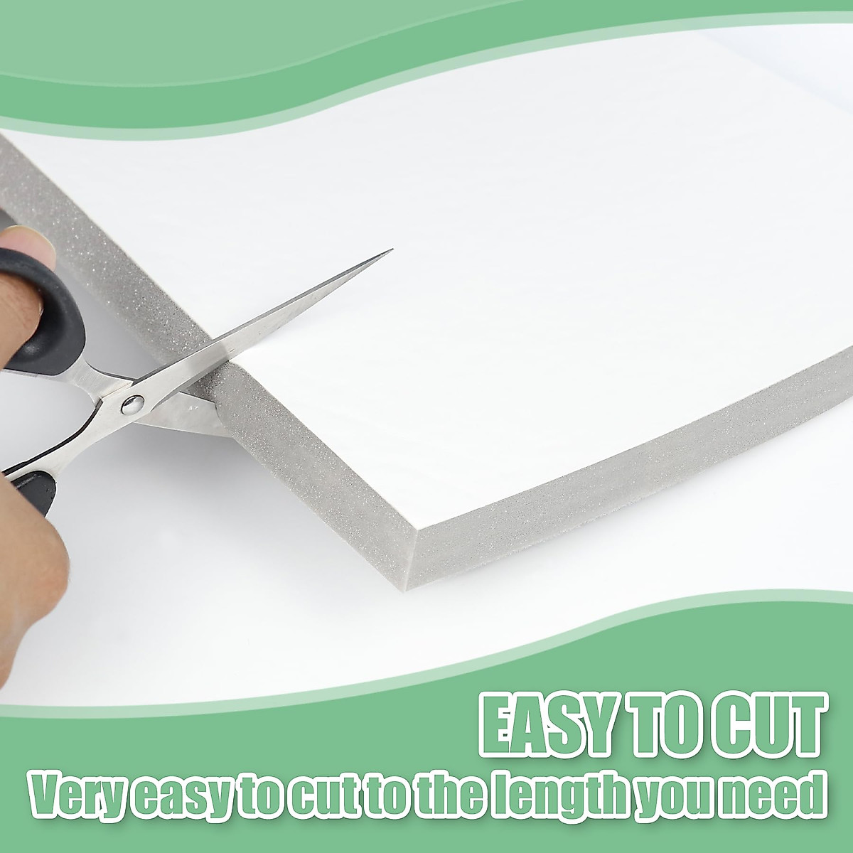 Memrita Window AC Side Panels for Indoor Air Conditioner Unit,Window Air Conditioner Surround Insulation Foam Panel Kit with Foam Seal Strip,Window AC Foam Panels for Summer and Winter