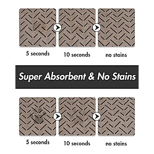 MontVoo-Absorbent Pet Feeding Mat-No Stains Quick Dry Dog Mat for Food and Water Bowl-Rubber Backing Dog Food Mat Dog Water Dispenser Mat-Dog Accessories Pet Supplies-Dog Water Bowl for Messy Drinkers