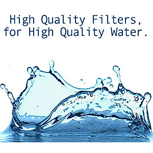 4-Pack of Baleen Filters 10" x 2.5" 0.5 Micron Coconut Shell Performance Carbon Filter Cartridge Replacement for HDX SMCB-2510, Watts MAXVOC-975, Pentek CBC-10