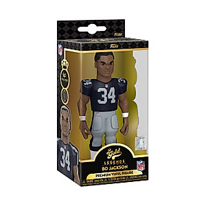 Funko Gold Vinyl: NFL Legends - Bo Jackson, Las Vegas Raiders, 5 Inch Premium Vinyl Figure with Chase (Styles May Vary)