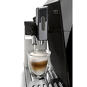 DeLonghi ECAM44660B Eletta Fully Automatic Espresso, Cappuccino and Coffee Machine with One Touch LatteCrema System and Milk Drinks Menu