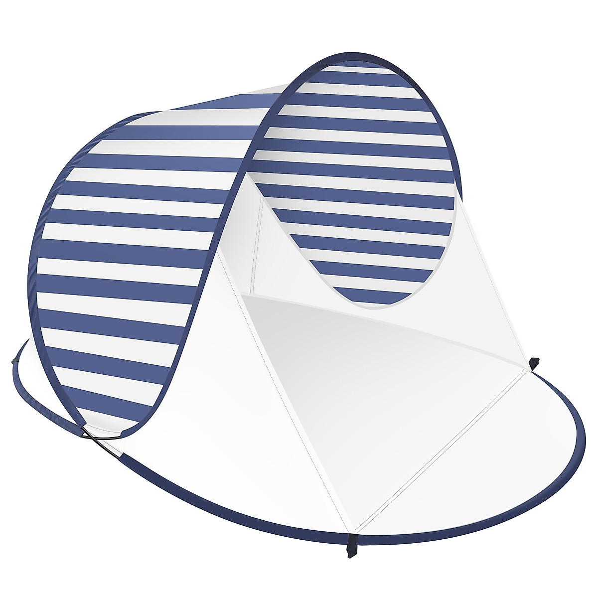 ISILER Pop Up Beach Tent, Portable Outdoor Beach Shade Tent, UPF 50+ Baby Beach Shelter, Easy Setup Windproof Waterproof Beach Canopy