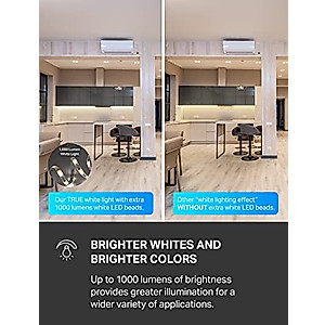 TP-Link Tapo RGBWIC Smart LED Light Strip 16.4Ft, 1000 Lumens, 16M Dimmable Colors, 50 Color Zones, Works w/ Apple HomeKit/Alexa/Google Home, Sync-to-Sound, IP44 PU Coating, Trimmable (Tapo L930-5)