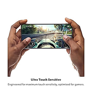 ZAGG InvisibleShield Glass Elite Plus with D3O Screen Protector - Gaming Glass - Made for iPhone 13 Pro MAX - Case Friendly Screen - Impact & Scratch Protection - clear