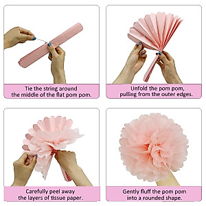 12pcs Black Orange Pumpkin Purple Spider Halloween Decorations Kit Tissue Pom Poms Paper Lanterns Circle Fans Banner and Pumpkin Honeycomb Balls for Graduation Party Classroom Tables Decor Indoor