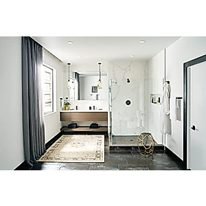 Moen Align Matte Black 9-inch Modern Hand -Towel Bar, YB0486BL