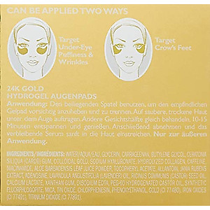 Peter Thomas Roth | 24K Gold Pure Luxury Lift & Firm Hydra-Gel Eye Patches | Anti-Aging Under-Eye Patches, Help Lift and Firm the Look of the Eye Area