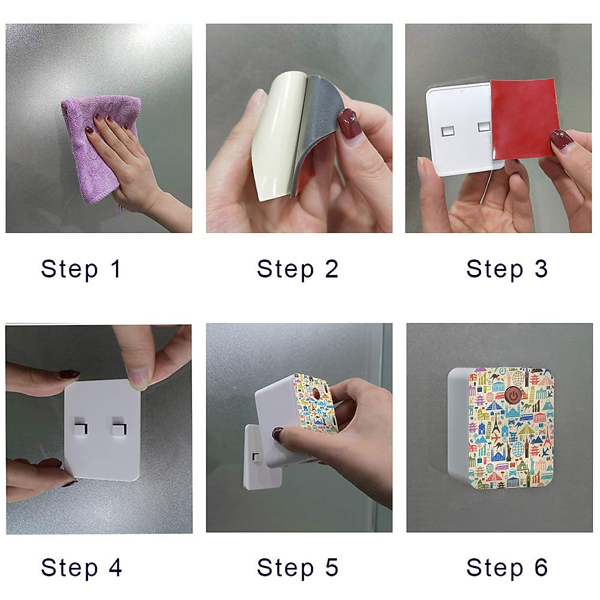 Wagner & Stern UV Toothbrush Sanitizer. Rechargeable Battery, 3D Design, Compatible with All Brush Heads.