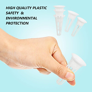 50 Pack Grow Baskets for Hydroponic Growing System, Seed pods Basket Compatible with aero Garden Grow Sponge Starter pods