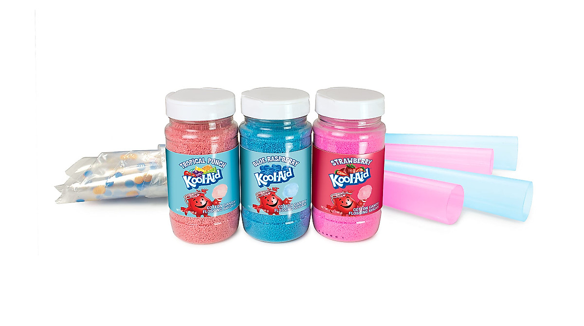 Nostalgia Kool-Aid Cotton Candy Kit | Fun & Flavorful Treat
