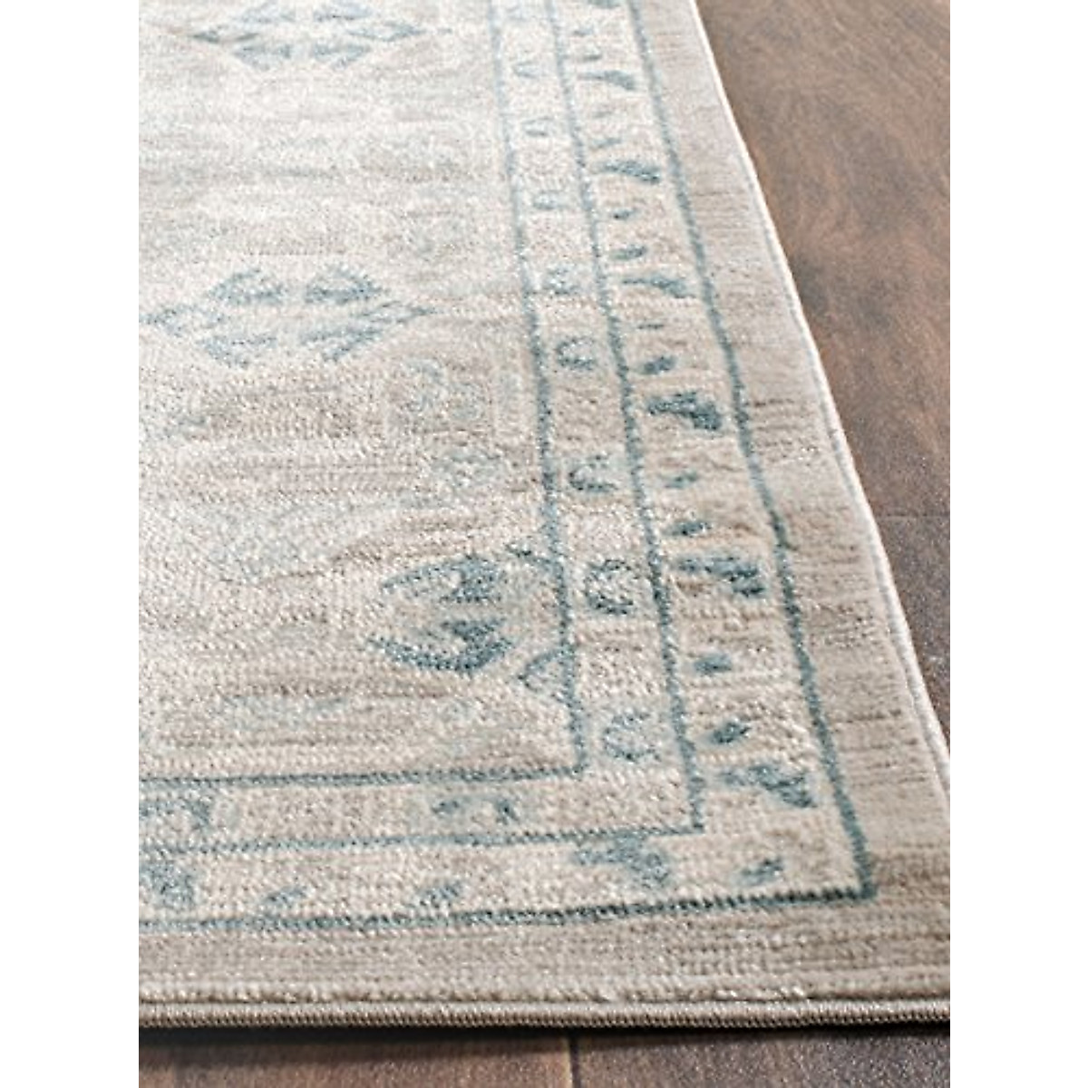 Safavieh Archive Collection 4' x 6' Grey/Blue ARC670A Vintage Oriental Area Rug