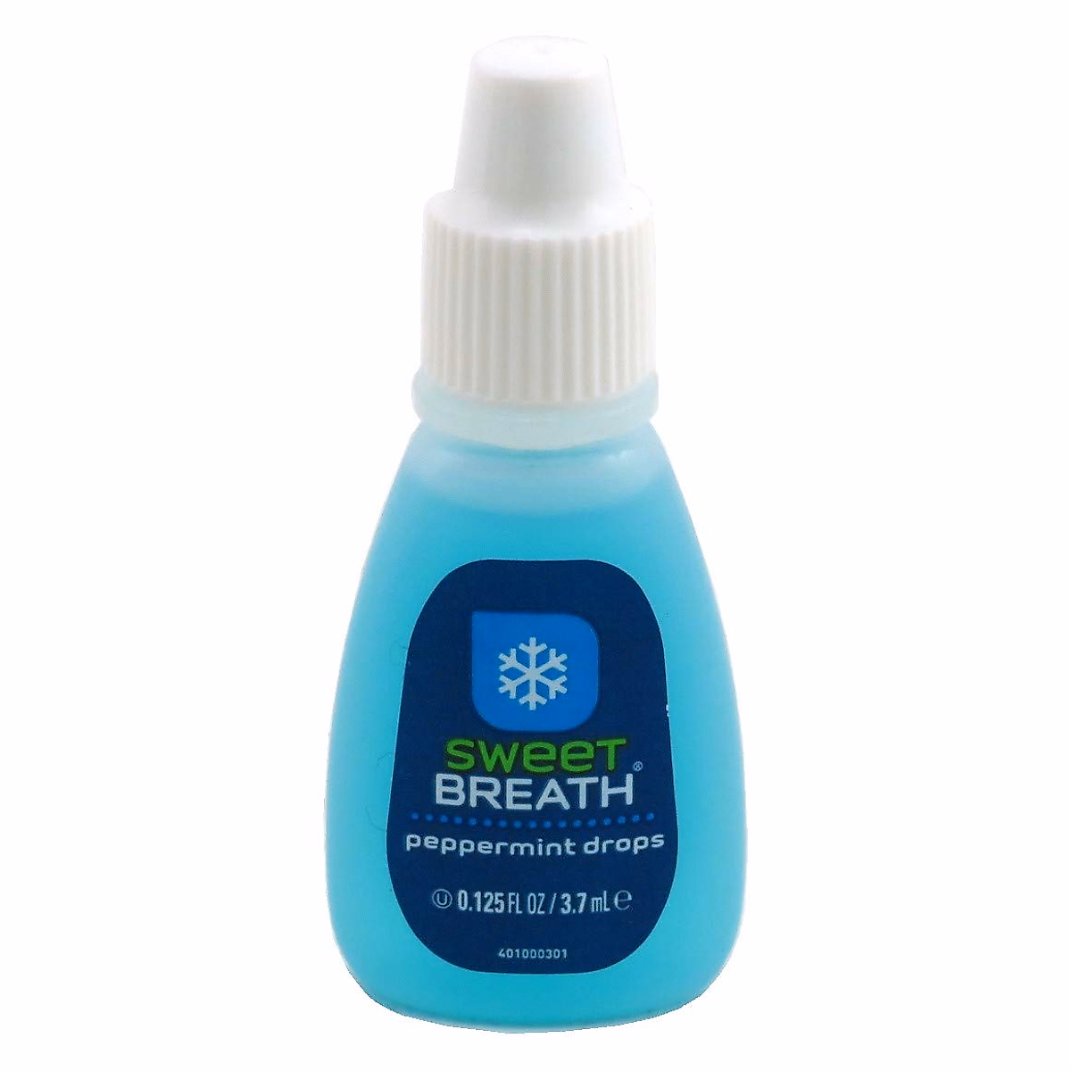 Sweet Breath Drops (48 Pieces) Peppermint (Blue) 0.125 Ounce (4ml)