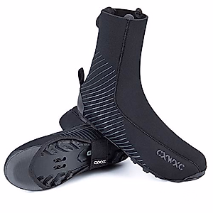 Cycling Shoe Covers Cold Weather for Men Women - Waterproof Shoe Covers Winter Outdoor Sports - Rain Cycling Overshoes, Road/Mountain Bike Booties