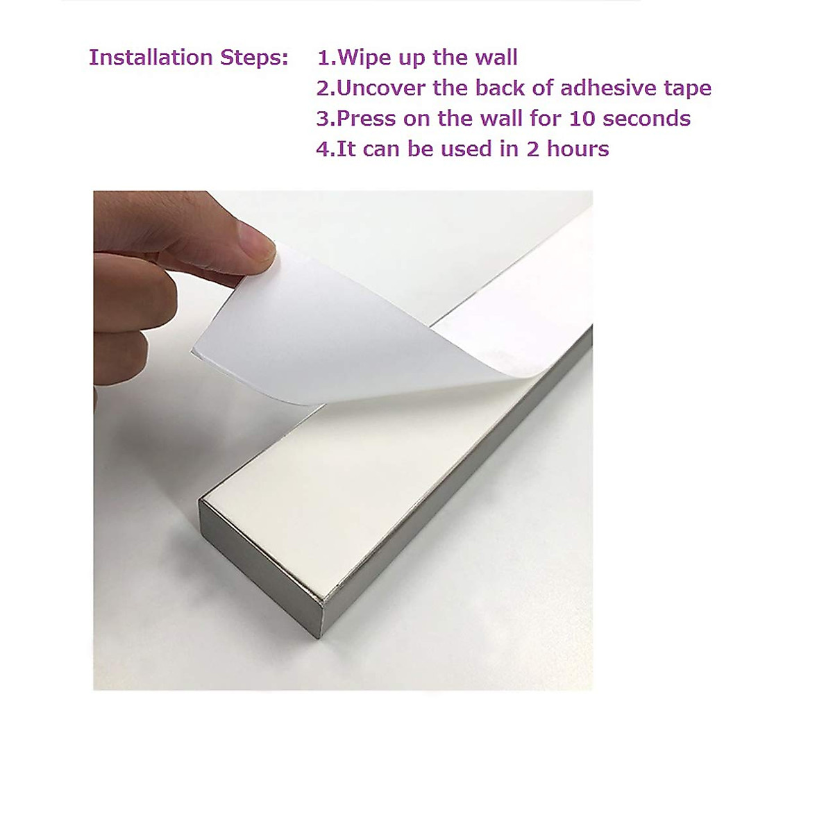 mofa 12 Inch Stainless Steel Magnetic Knife Bar with Multipurpose Use as Knife Holder, Knife Rack, Knife Strip, Kitchen Utensil Holder, Tool Holder, Art Supply Organizer, Home Organizer