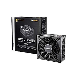 be quiet! SFX L Quiet Performance Power 600W 80 Plus Gold Quiet Performance Power Supply for Mini ITX Pcs and Compact Gaming Systems | BN639